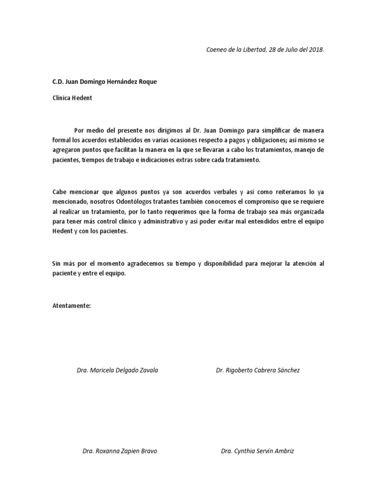 Oficio Trabajo | PDF