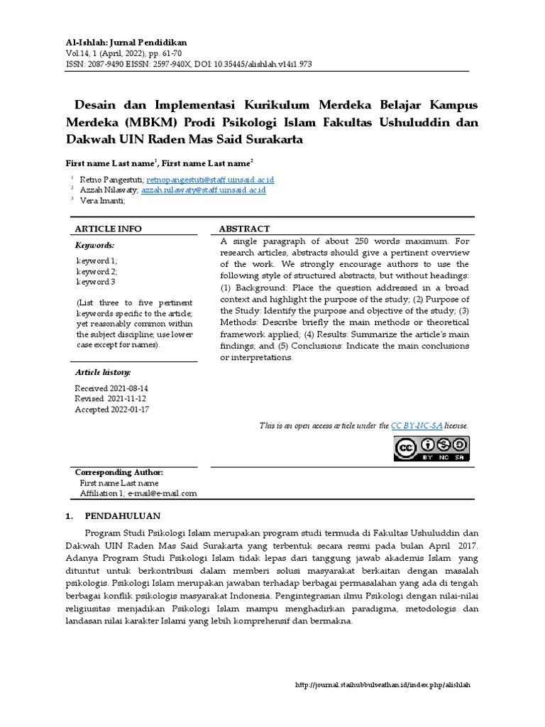Desain Dan Implementasi Kurikulum Merdeka Belajar Kampus Merdeka | PDF