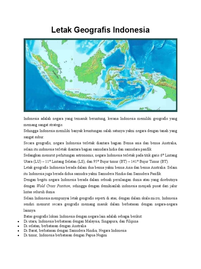 Letak Geografis | PDF