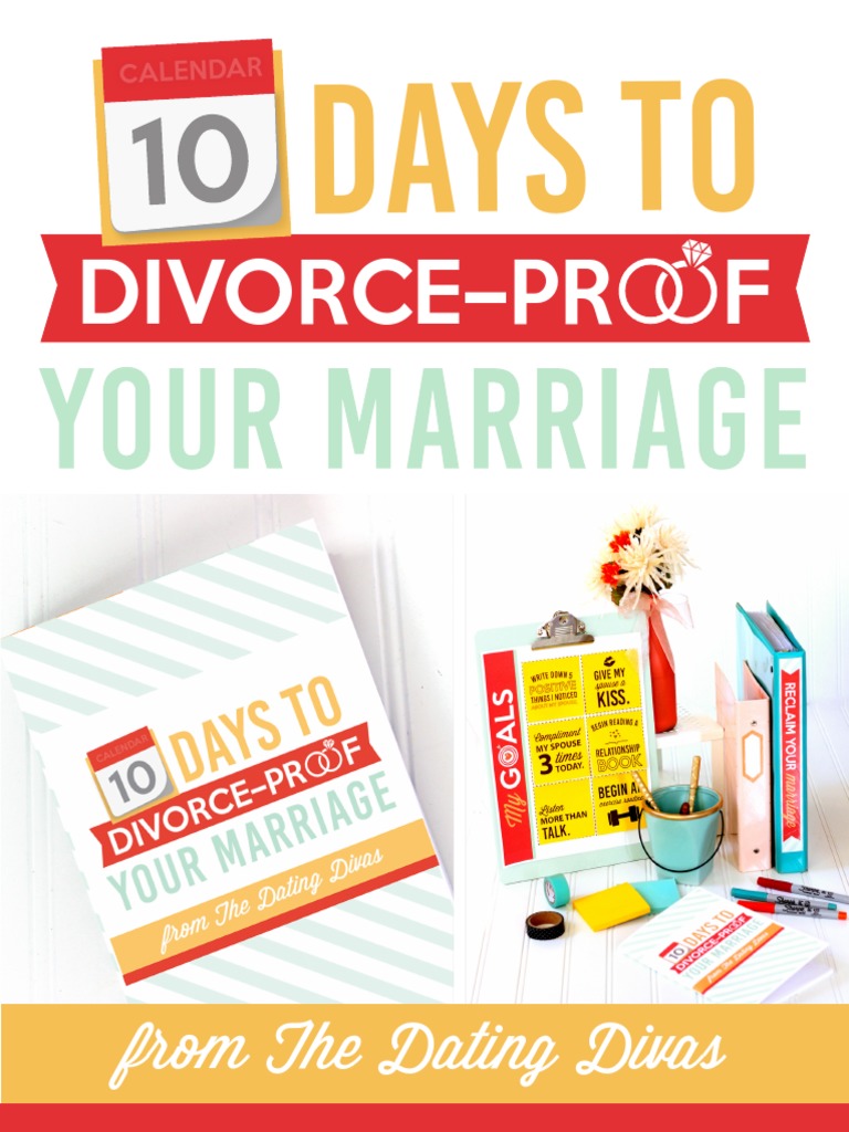 10 Daysto Divorce Proof Your Marriage Workbook | PDF | Marriage ...