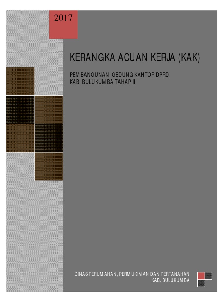 KAK Pengawasan Gedung | PDF