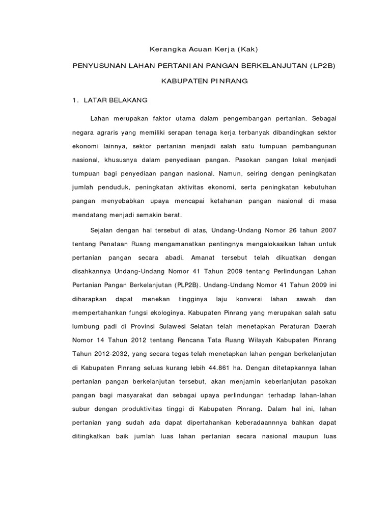 Kak LP2B | PDF