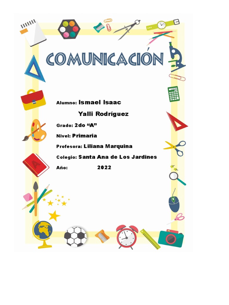 Caratula 2do A | PDF