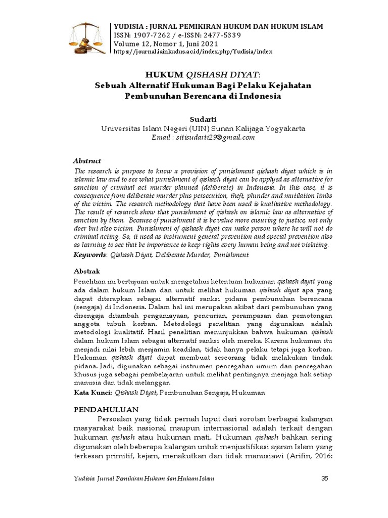 Analisa Materi Ajar (Qishas) | PDF