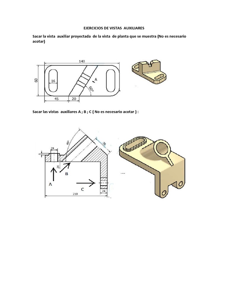 EJERCICIOS DE VISTAS AUXILIARES | PDF