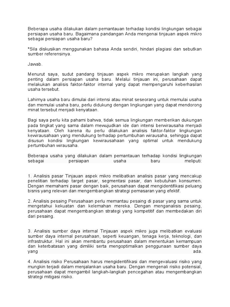 Diskusi Kewirausahaan 7 | PDF