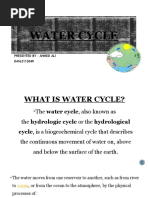 Grade 9 Lesson 1 The Water Cycle | PDF | Water | Water Cycle