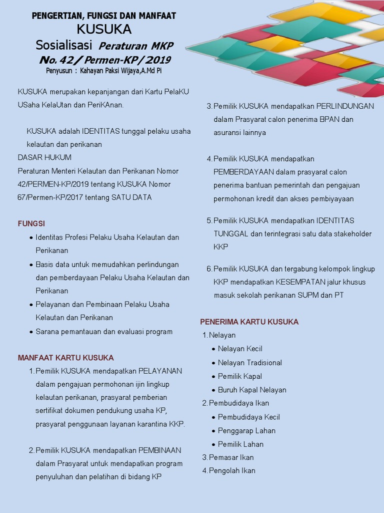 Leaflet KUSUKA | PDF