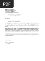 Gip Application Letter | PDF