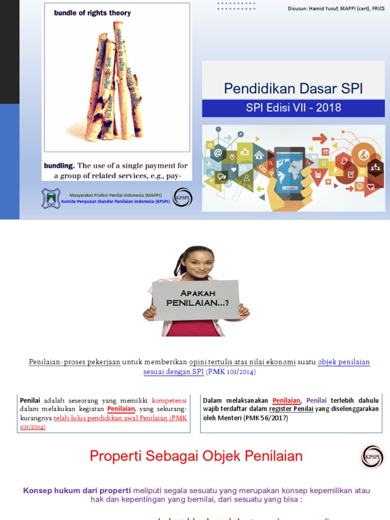 Materi Dasar - SPI 100 | PDF