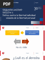 Delitos Contra La Libertad Individual en La Modalidad de Violación de ...