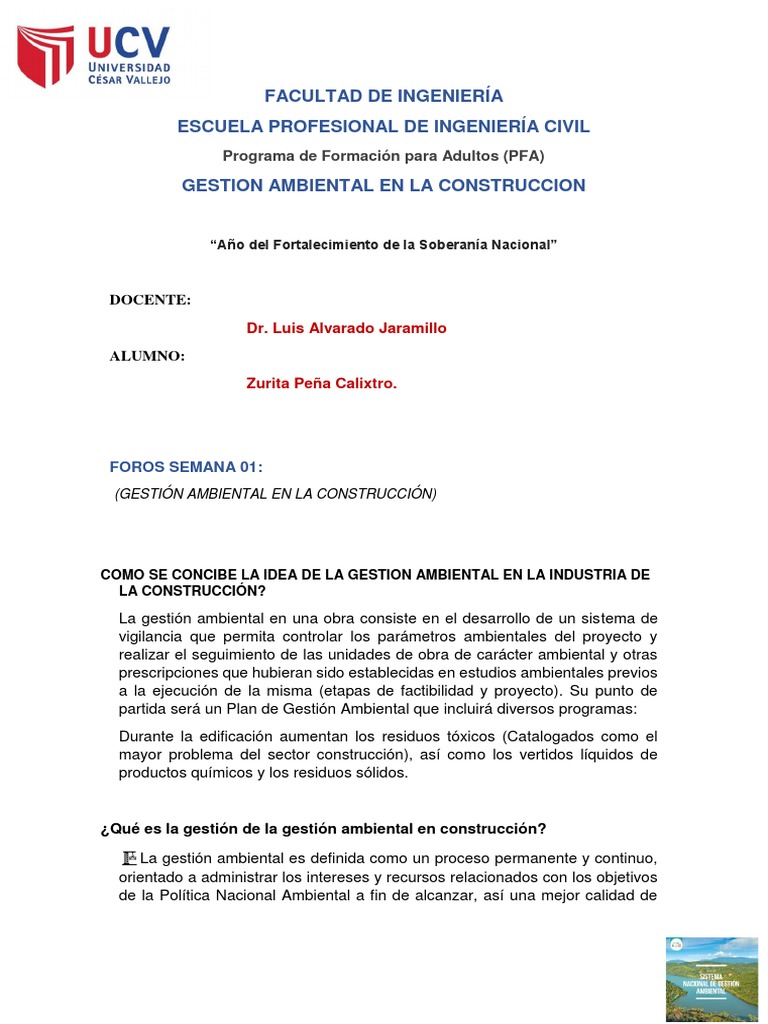 Foros Semana1 | PDF | Economias | Naturaleza