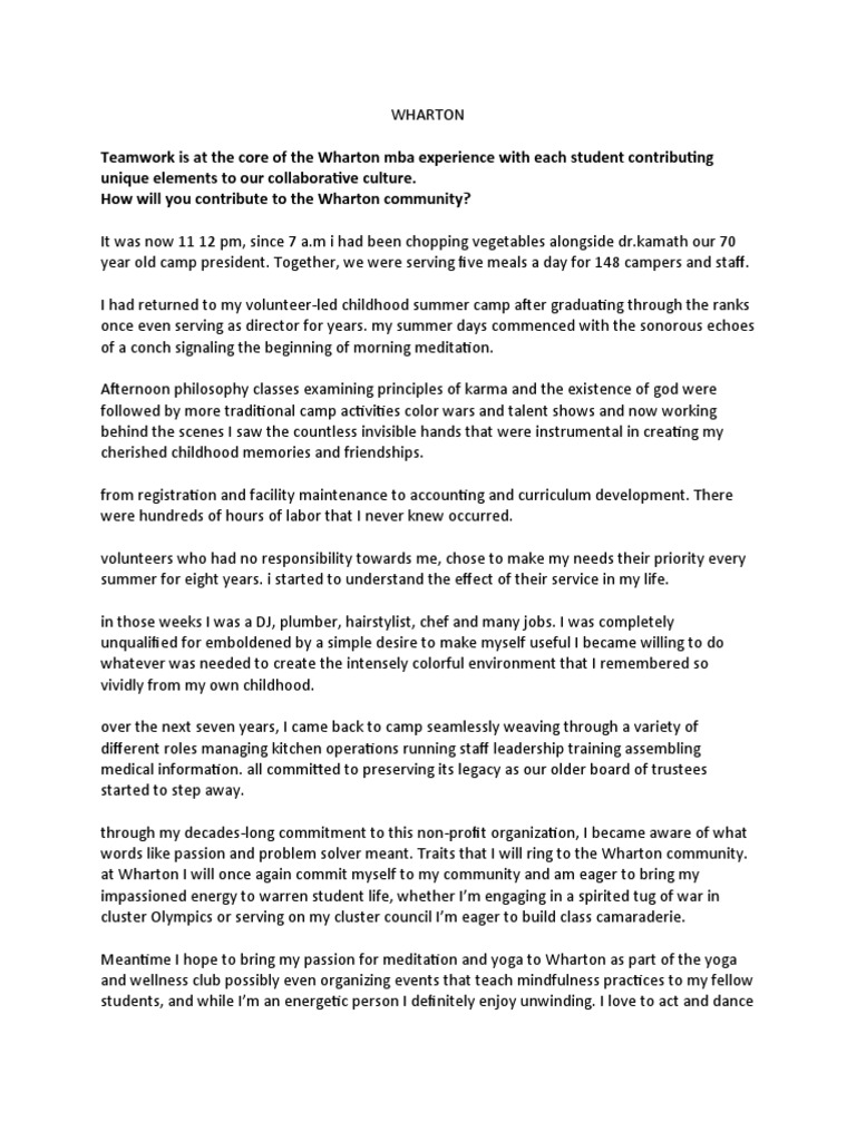 WHARTON | PDF