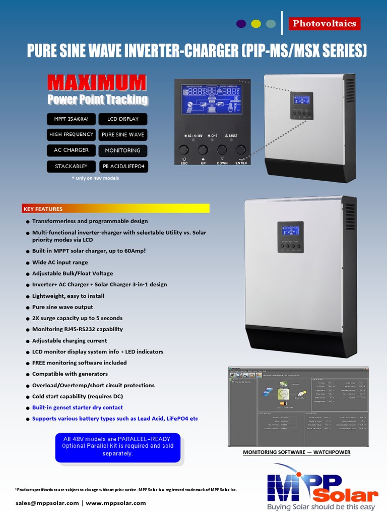 Pip Ms | PDF | Battery Charger | Electronic Engineering