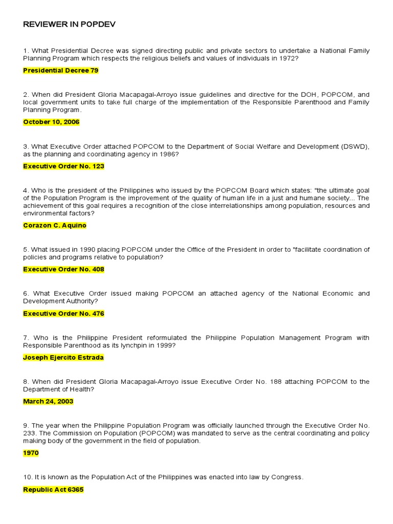 Reviewer in Popdev | PDF