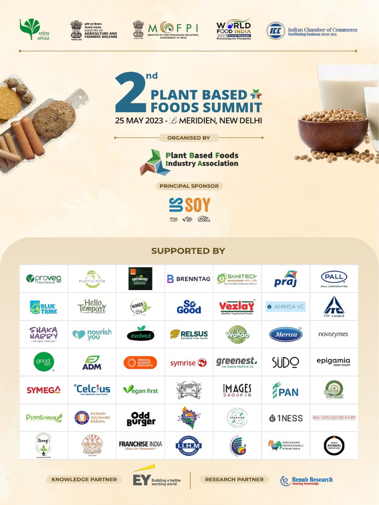 Final Agenda 2nd Plant Based Foods Summit 1684987773 | PDF