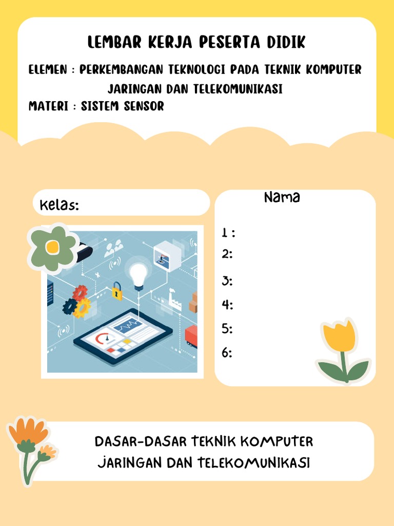 LKPD Sistem Sensor | PDF