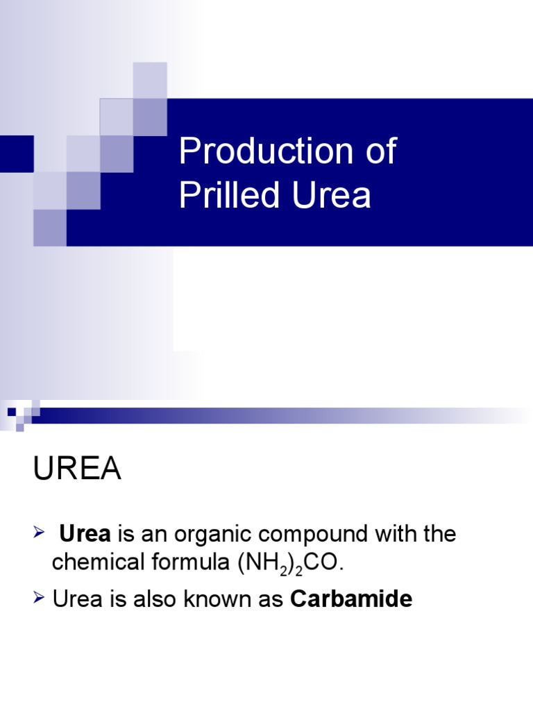 Urea Manufacturing Process | PDF