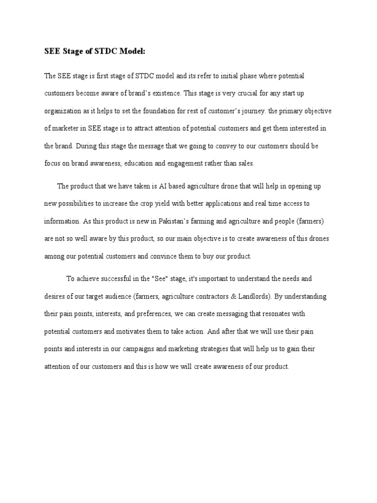 SEE Stage of STDC Model | PDF