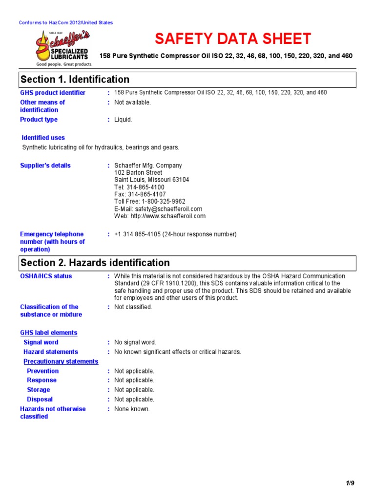 158-msds 2014 | PDF