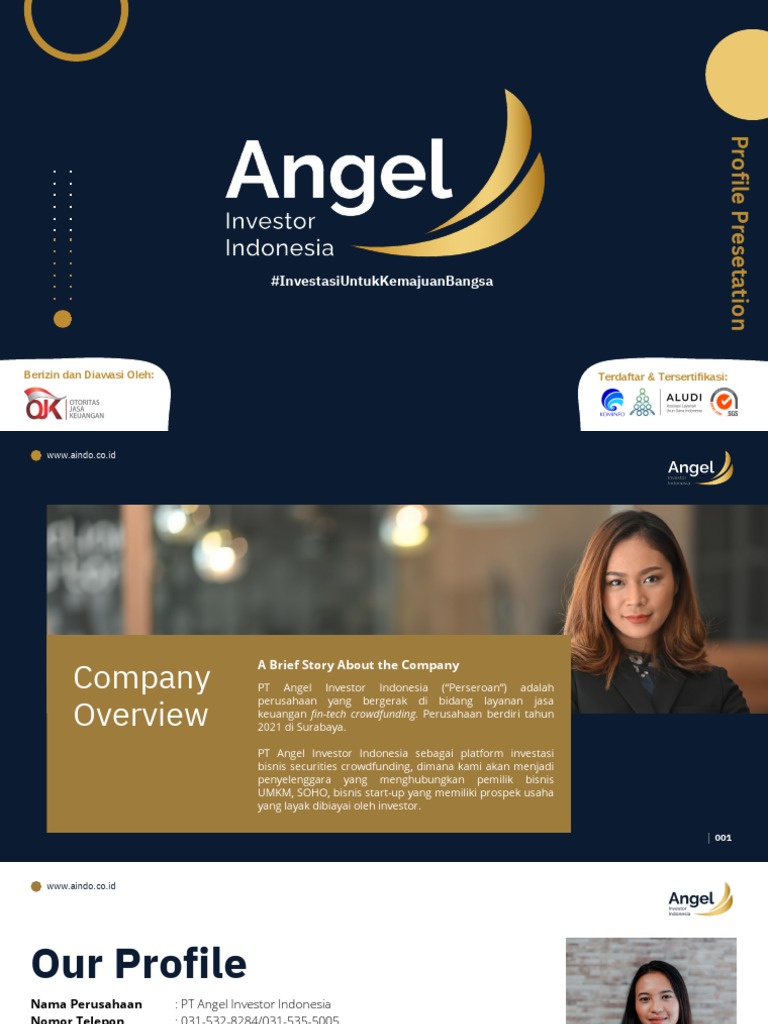 Profil PT Angel Investor Indonesia | PDF