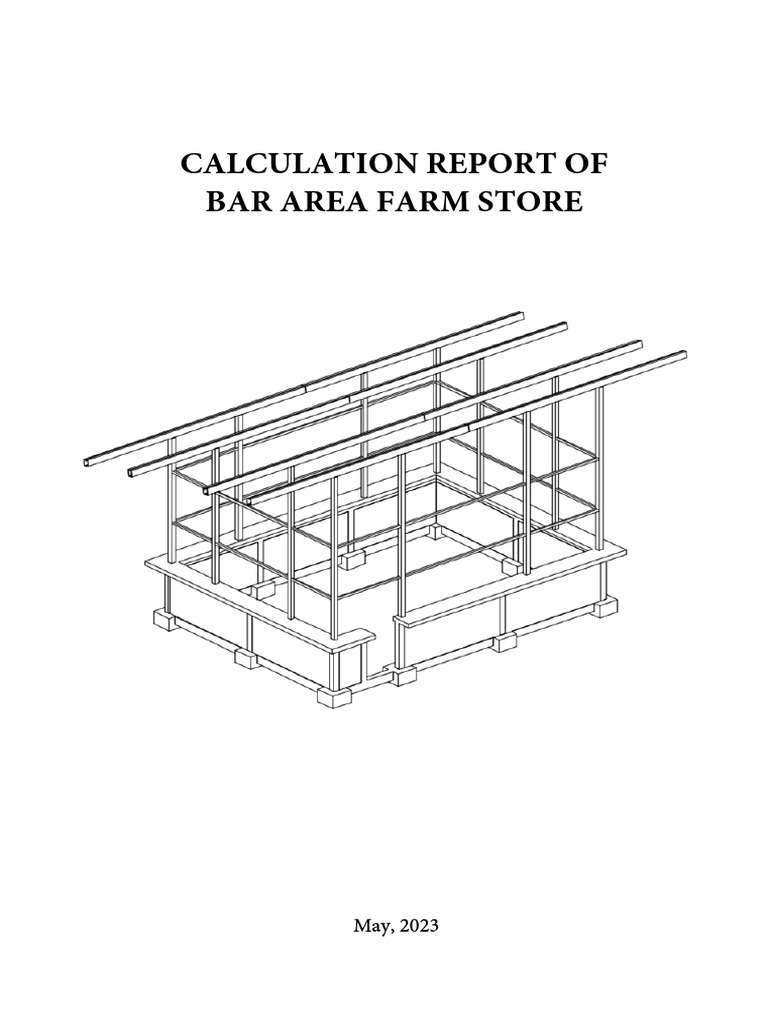 Perhitungan Bar Area | PDF