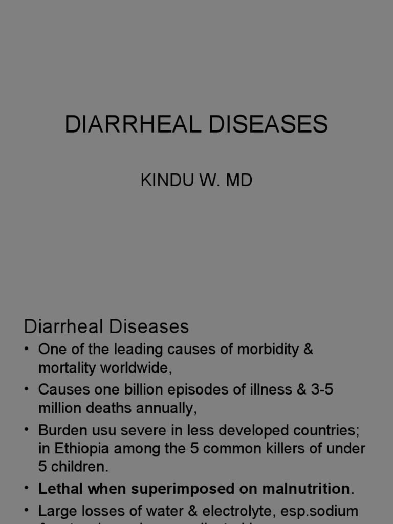 Pedia Diarrheal Diseases | PDF