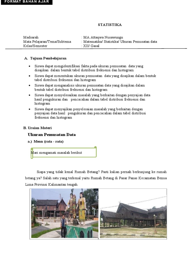 Format Bahan Ajar Pdf