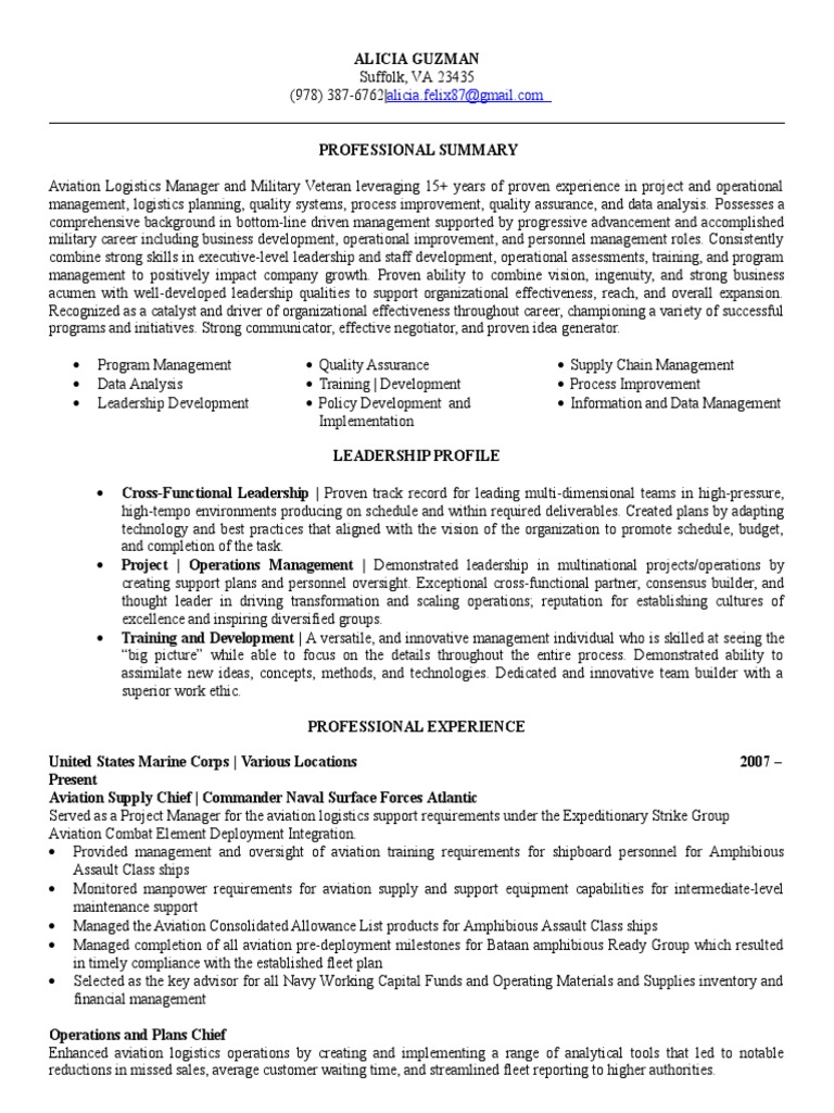 Alicia Guzman Resume May 2023 | PDF