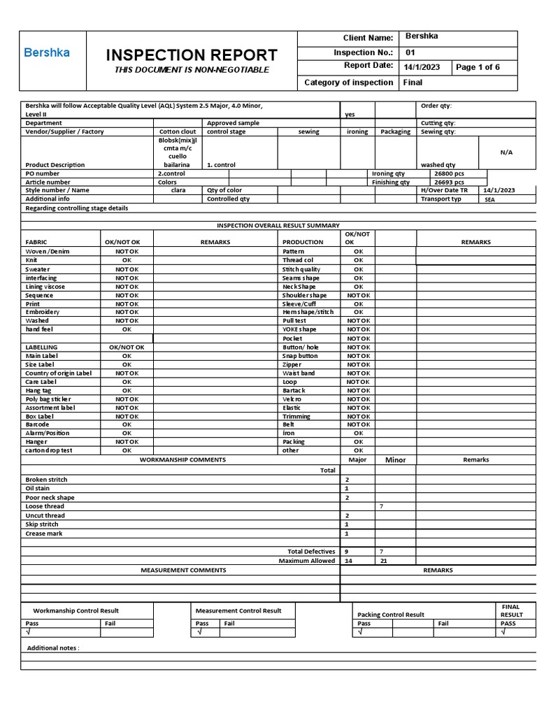 Bershka Inline Format (400228) | PDF
