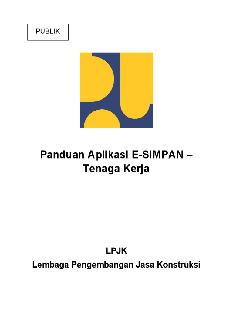 Panduan Aplikasi E SIMPAN 2 | PDF