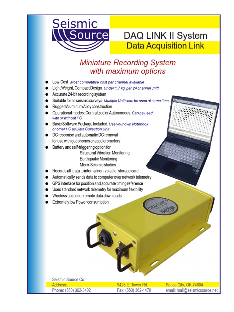 DaqLink 2 System Brochure | PDF