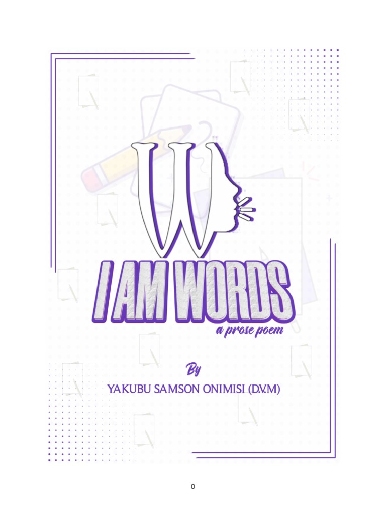 I Am Words | PDF