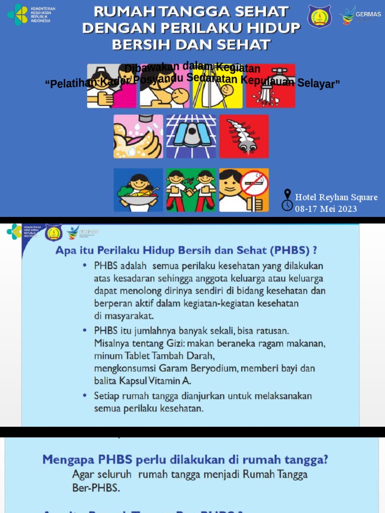 PHBS RUMAH TANGGA | PDF