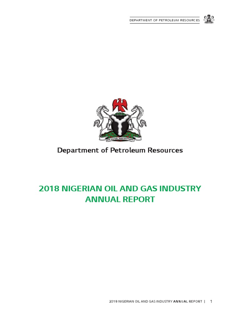 Nigerian Oil & Gas 2018 Report | PDF | Oil Refinery | Petroleum