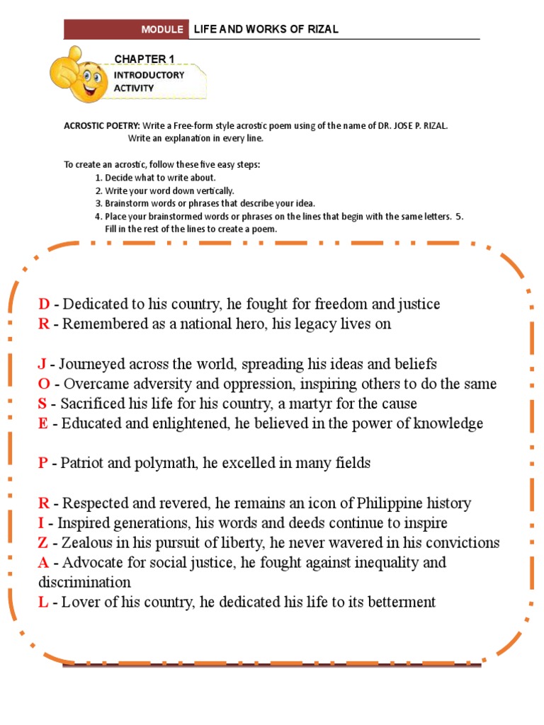 Chapter 1 Introductory Activity Pdf