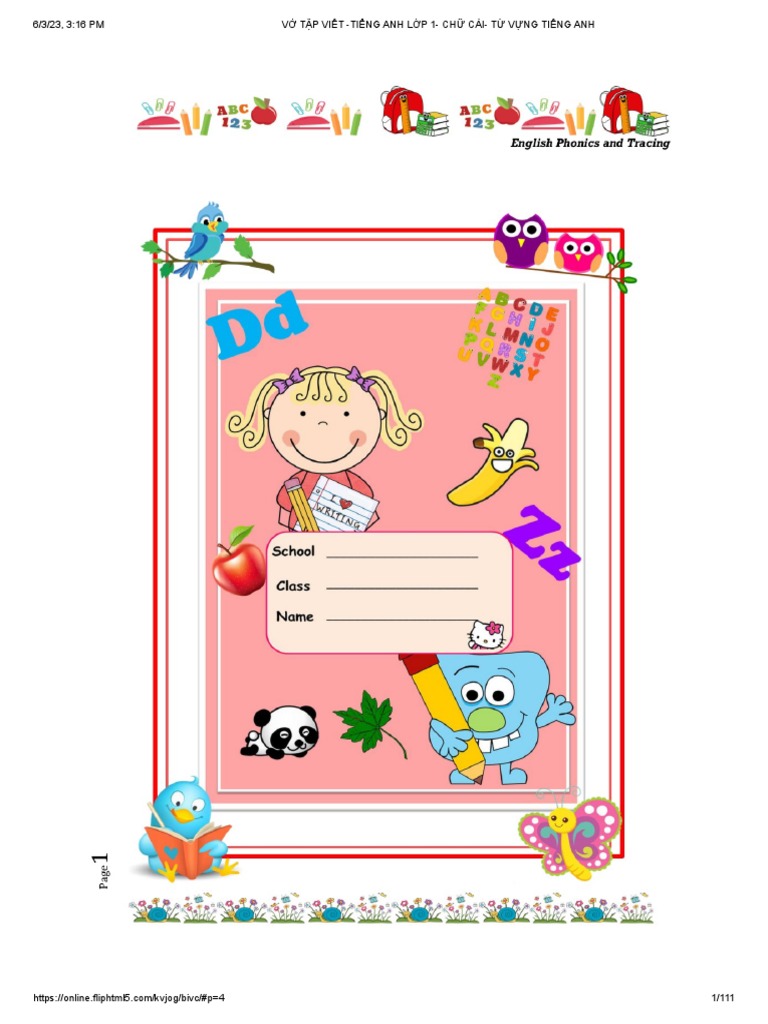 Hand Writing - Grade K or Grade 1 | PDF