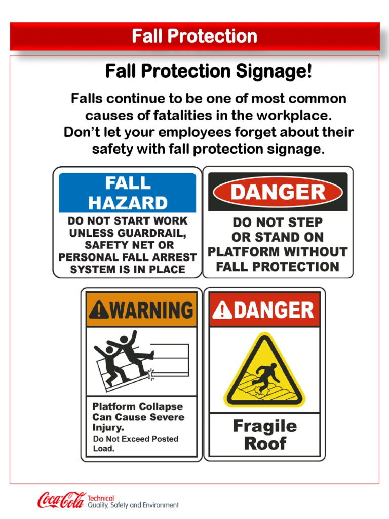 Fall Protection Posters | PDF