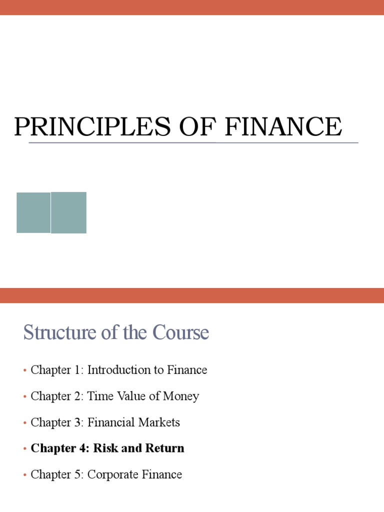 Chapter 4 - Risk and Return | PDF | Financial Risk | Variance