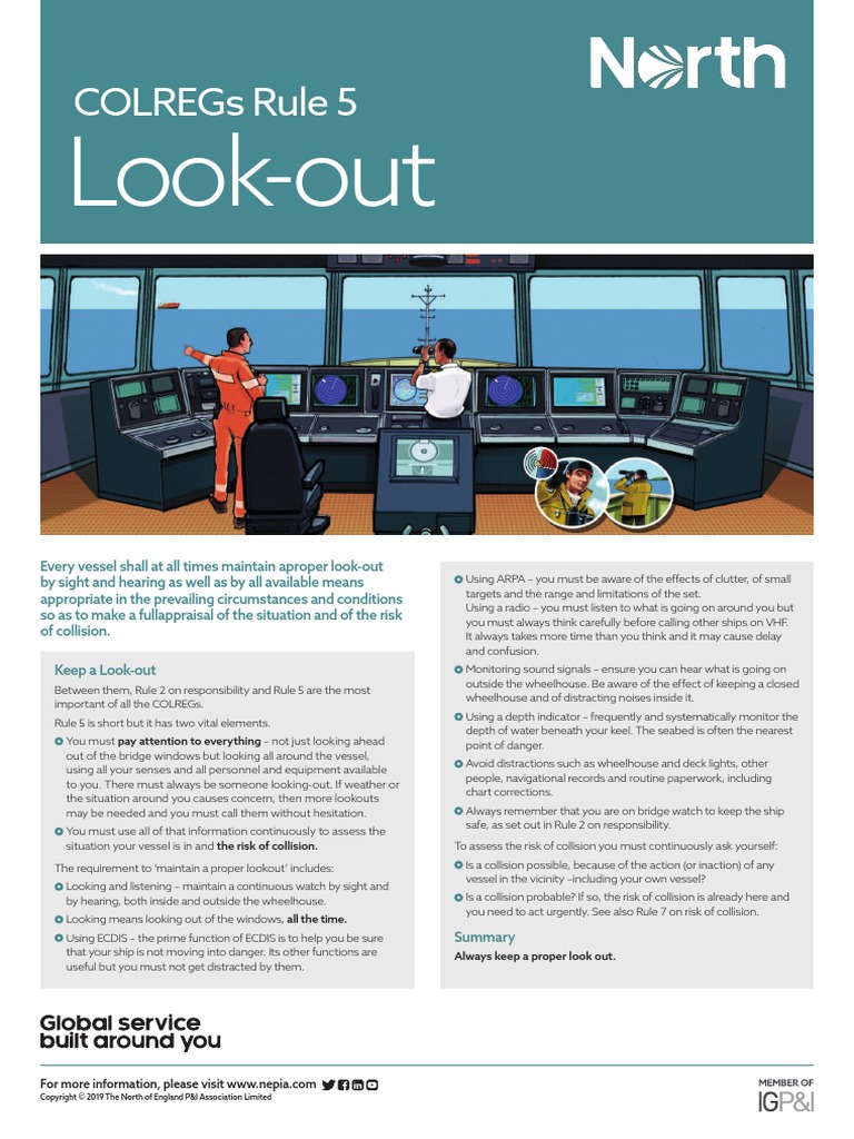 COLREGs Rule 5 - Lookout | PDF | Business