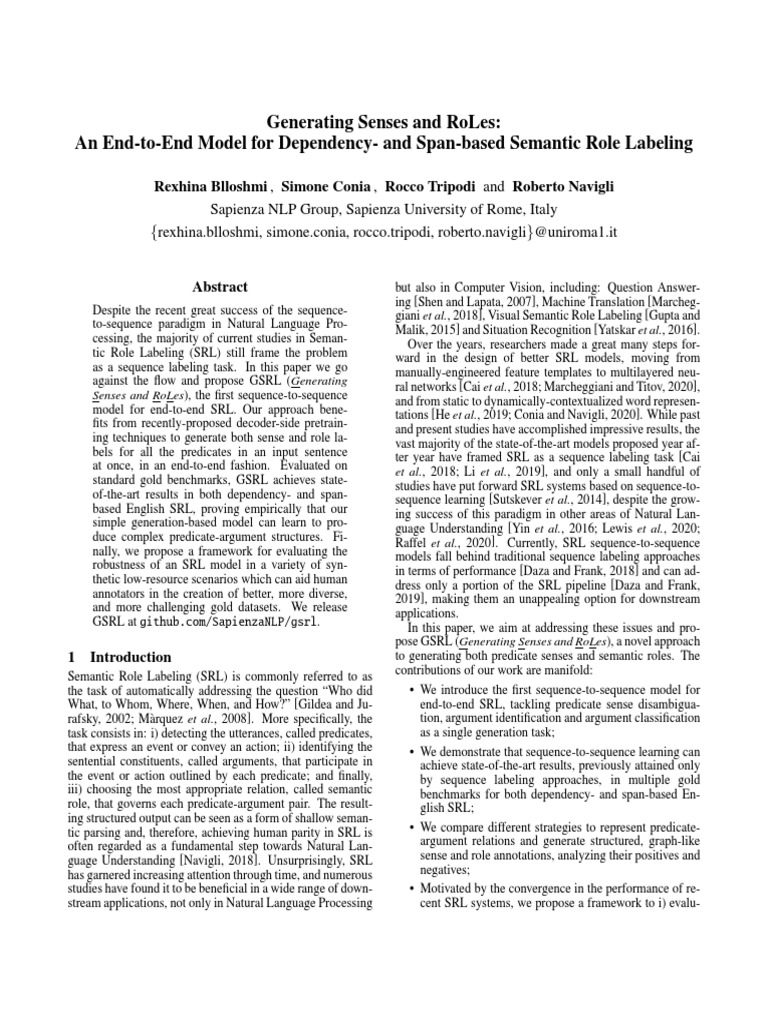 Blloshmi Et Al 2021 An End To End Model For Dependency And Span Based Semantic Role 3458