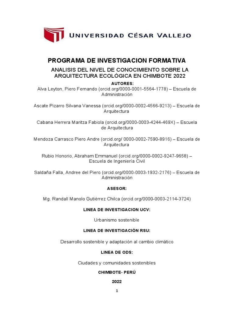 Proyecto Completado | PDF | Sustentabilidad | Arquitectura sostenible