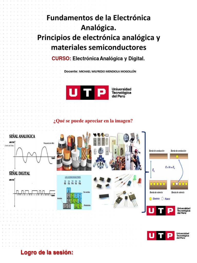 S01 - s1 - Fundamentos de La EA | PDF | Semiconductores | Dopaje (semiconductor)