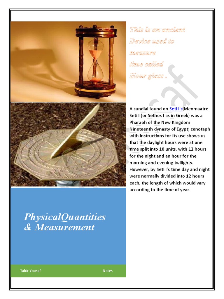 Physics Chapter 1 Class 9 | PDF | Significant Figures | Physics