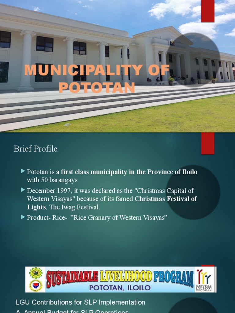 Pototan: Profile and Community Initiatives | PDF | Economies