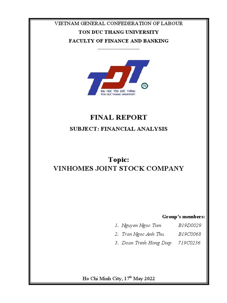 Final Report | PDF | Investing | Inflation