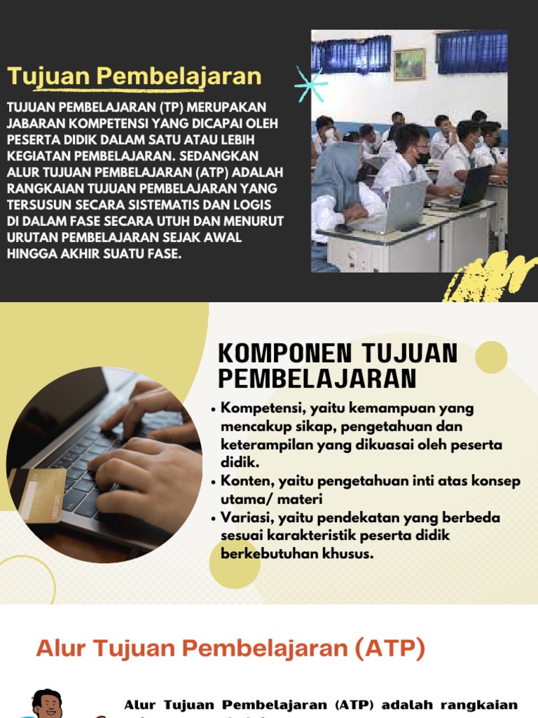 Komponen dan Alur Tujuan Pembelajaran | PDF