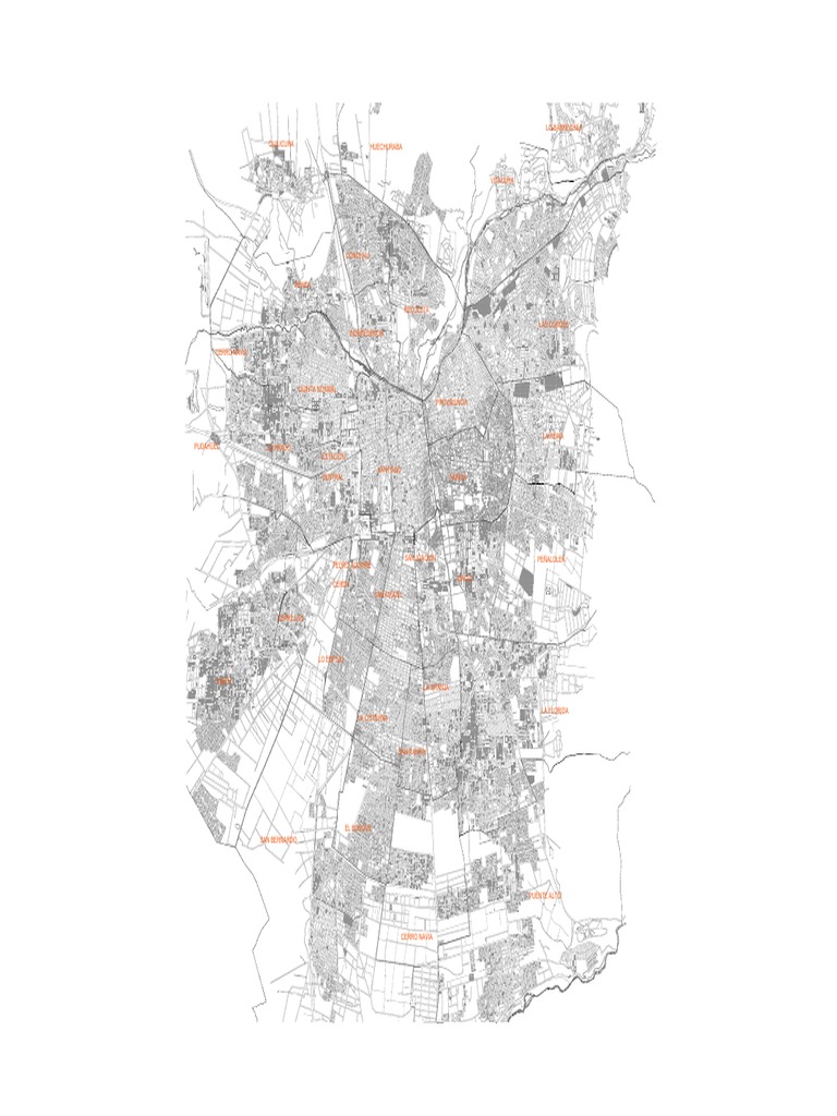Mapa de Comunas de Santiago, Chile | PDF | Chile