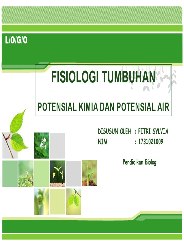 Fisiologi Tumbuhan Partikel Air Kimiapdf 1678595835 | PDF