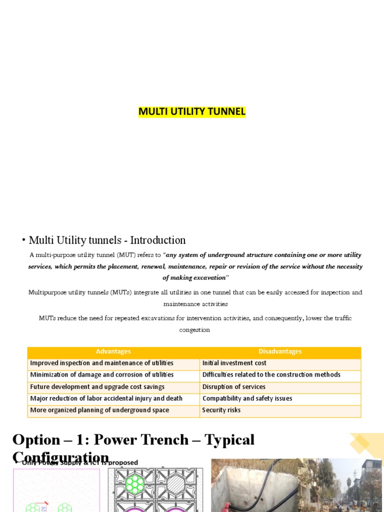 Utility Duct | PDF